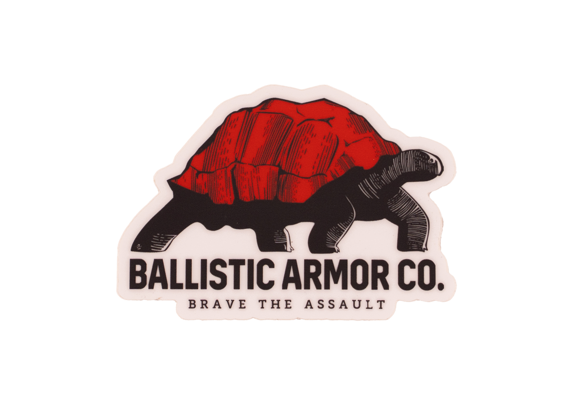 Ballistic Armor Co. Brand Sticker